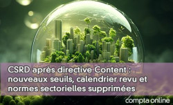 Directive Omnibus CSRD : les changements clés