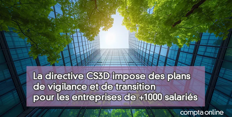 Directive CS3D et plans de vigilance et de transition