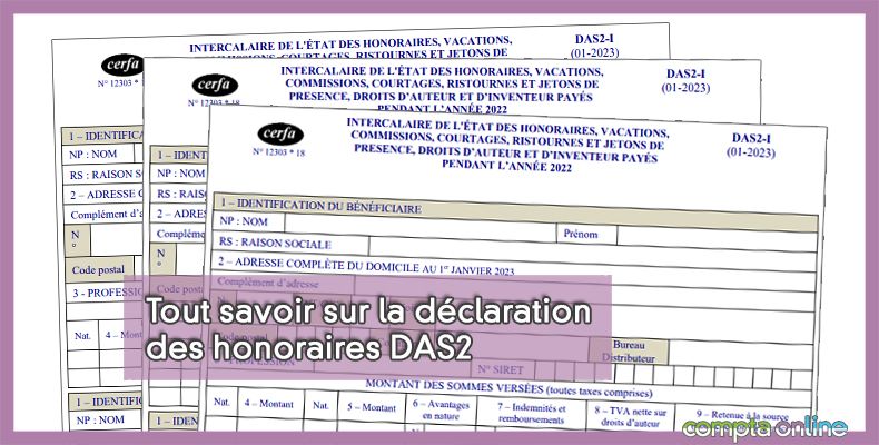 DAS2 : tout savoir en détail sur la déclaration des honoraires