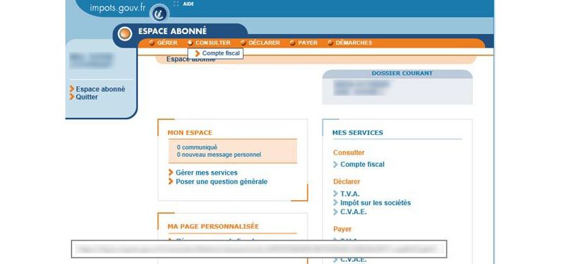 Comment consulter l'avis d'acompte et d'imposition et payer la CFE