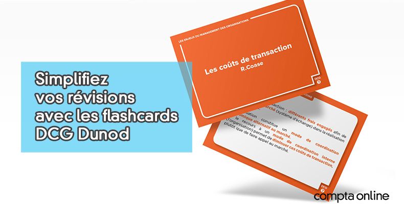 Simplifiez vos révisions avec les flashcards DCG Dunod