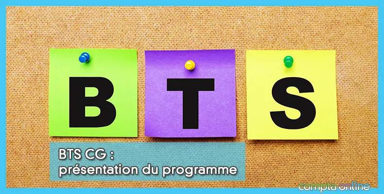 Programme du BTS CG - Comptabilité et gestion
