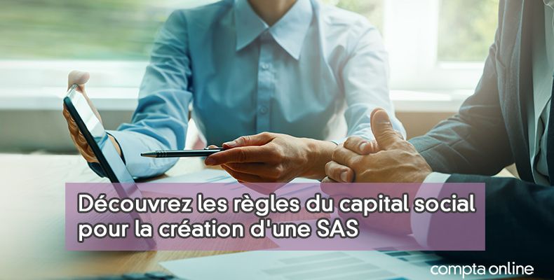 Capital social minimum d'une SAS