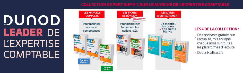 Simplifiez vos révisions avec les flashcards DCG Dunod